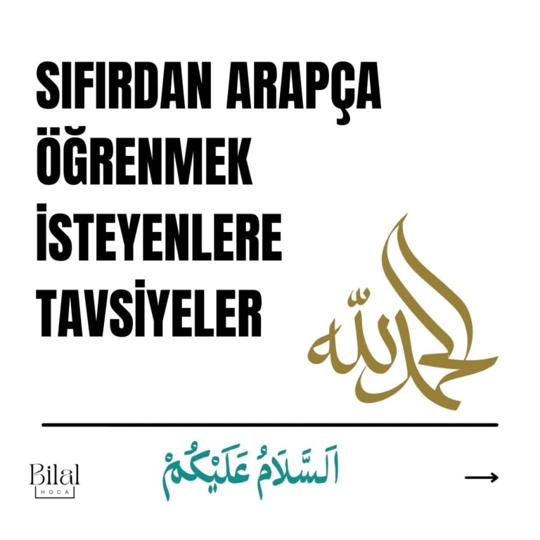 Arapça Konuşan Ülkeler 2025 Bilal Hoca ile Arapça Öğren!